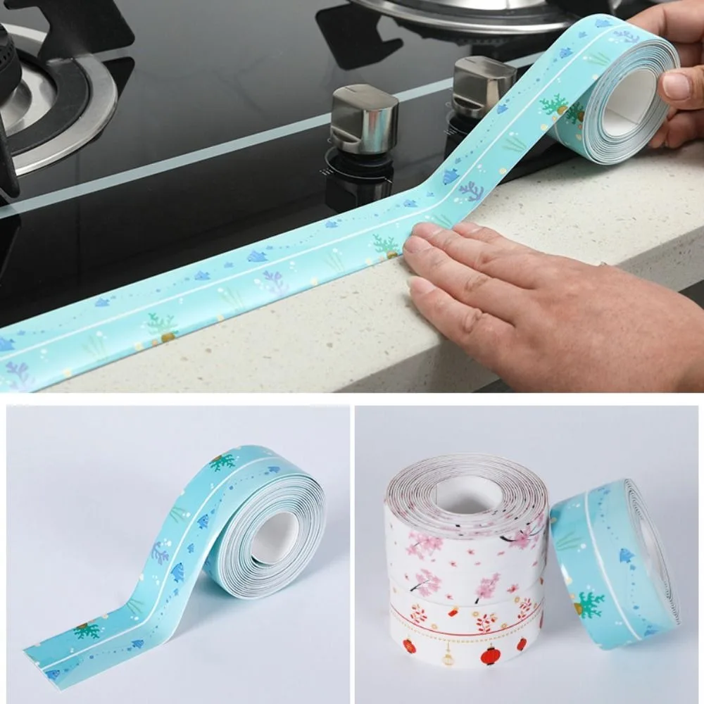 3.2M PVC Bath Sealing Tapes Useful Waterproof Mold Proof Adhesive ...
