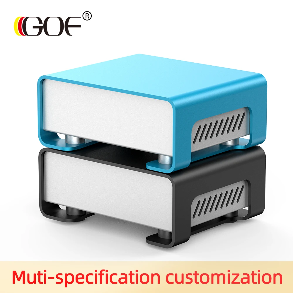 Aluminium Project Box Electronic Components Sandblasting Bending Case ...