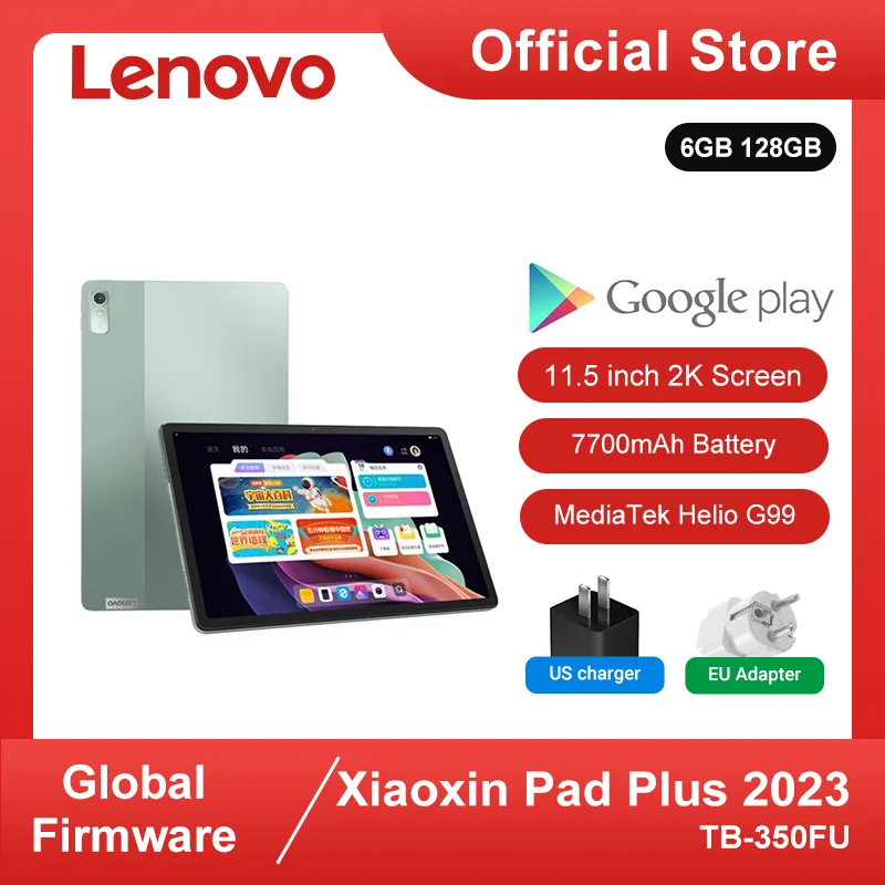 Lenovo xiaoxin almofada mais 2023 11.5 Polegada 2k tela helio g99 6gb ...