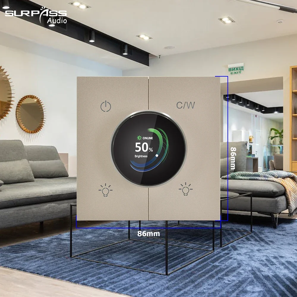 Smart-Home-Infinite-Knob-Dimmer-Regulator-2-4G-Zigbee-Wall-Panel-Wall ...