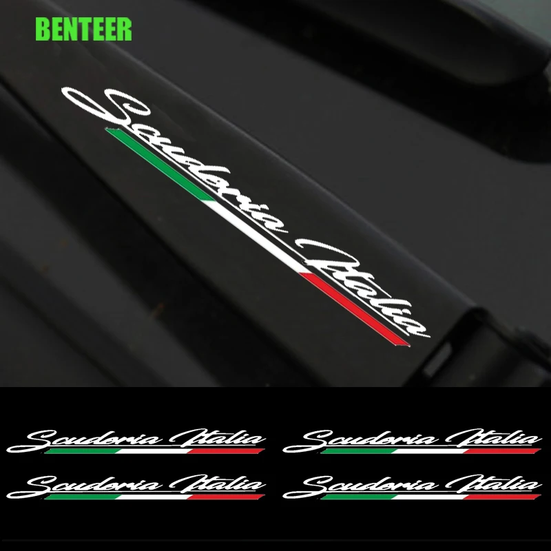 4Pcs-Scuderia-Italia-Car-Windshield-Wiper-Sticker-For-Fiat-500-Abarth ...