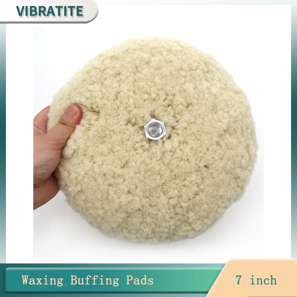 7" Inch 180MM Polisher Waxing Buffing Pads Polisher Bonnet For Car ...