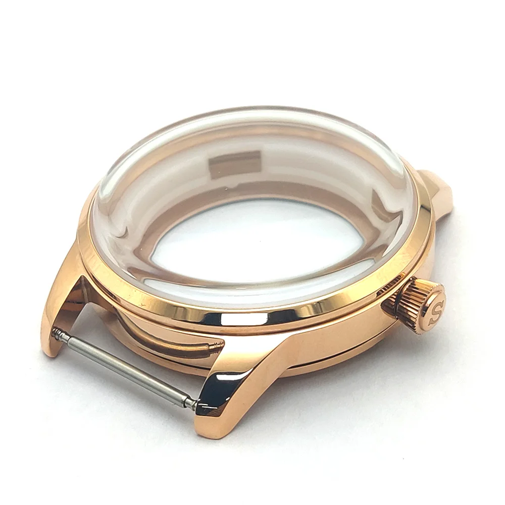 40mm-Cocktail-Case-NH35-Watch-Case-Set-Arched-Glass-Watch-Case-for-NH35 ...