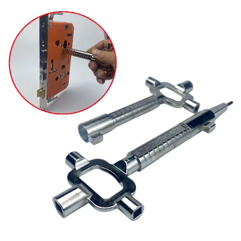 Sliver Locksmith Tool Multi Purpose Lock Cylinder Gauge Cam Turner ...