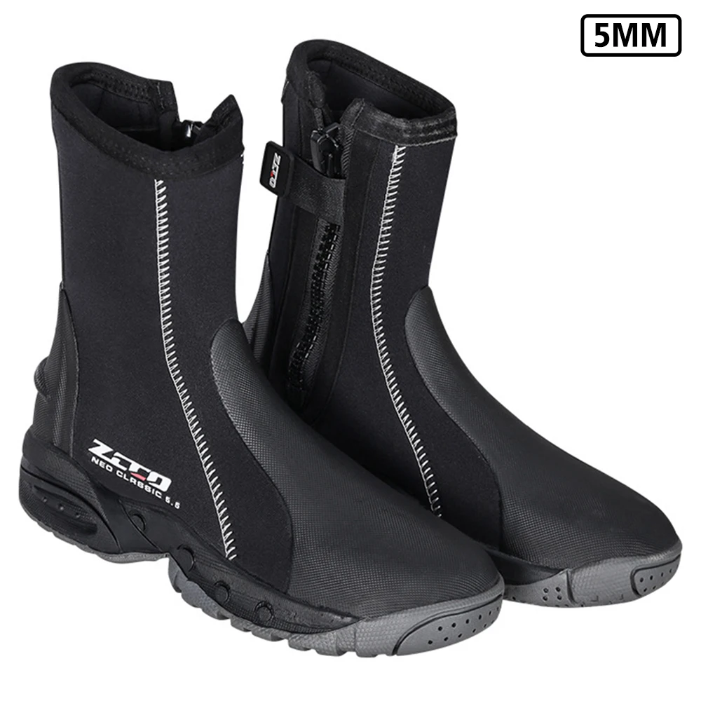 5MM Neoprene Dive Boots Surf Scuba Diving Swimming Shoes Windsurf ...