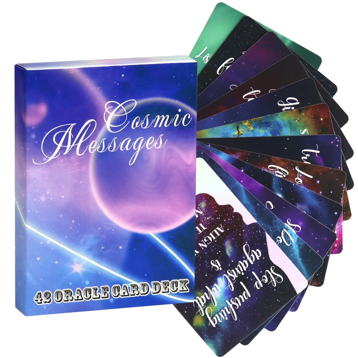 Cosmic-Messages-Oracle-Cards-Deck-Original-Tarot-Deck-Games-Oracle-Deck ...