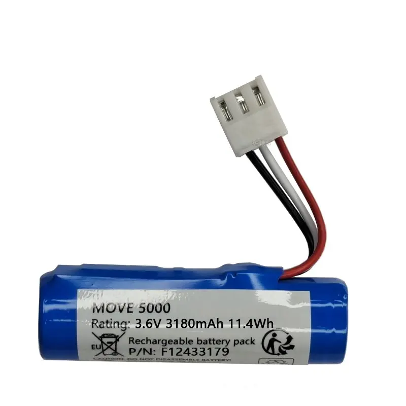 move5000 3.6v 3180mAh F12433179 F12432566 Rechargeable Lithium Battery ...