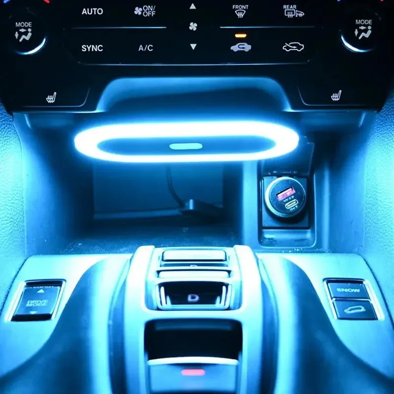 Car Interior Light USB Rechargeable Magnetic Reading Lights Lightweight ...