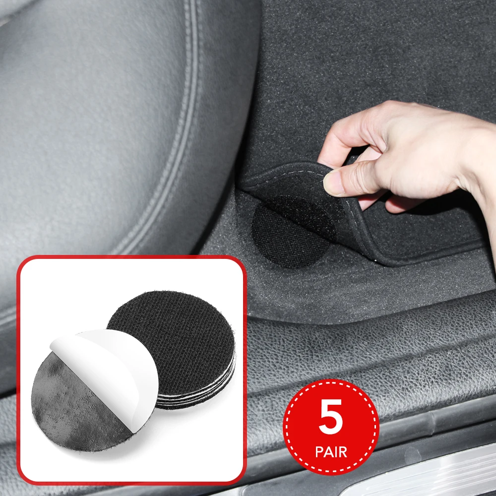 5 Pairs Strong Stickers Adhesive Hook Loop Tape For BMW E30 E36 E39 E46 E60 E70 E87 E90 E92 E71 ...
