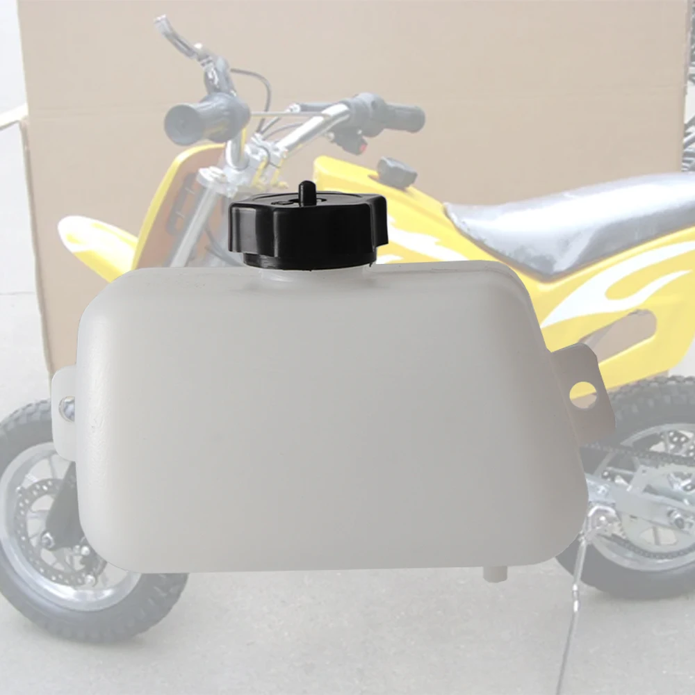 1L White Plastic Motorcycle Petrol Fuel Tank For Lawn Mower 2-Stroke ...