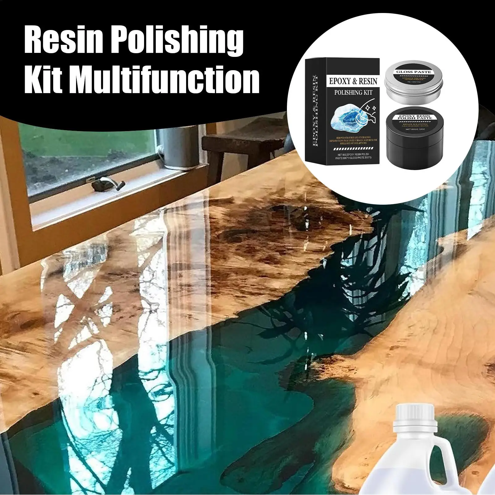 Resin Polishing Kit Multifunctional Rubbing Compound Resin Polishing ...