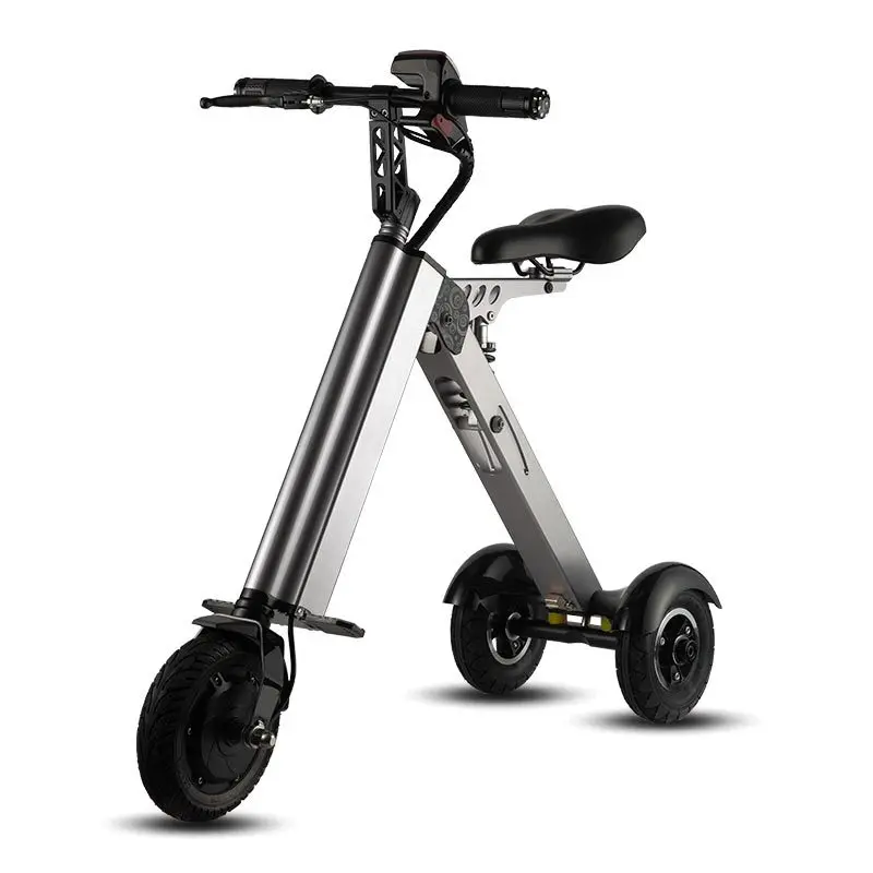 Electric-Bicycle-Simple-Shape-Mini-E-Bike-Three-Wheel-Folding-For-Adult ...