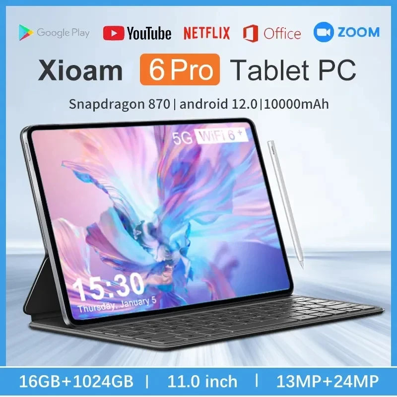 New-Global-version-Original-Tablet-Android-12-Snapdragon-870-Octa-Core ...
