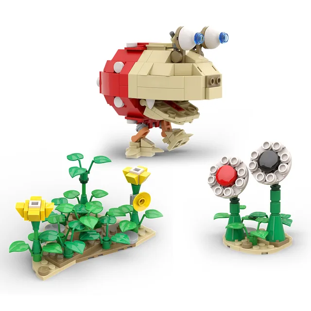 BuildMOC Pikmin Red Bulborb Spotty Bulborb Encounters Building Block ...