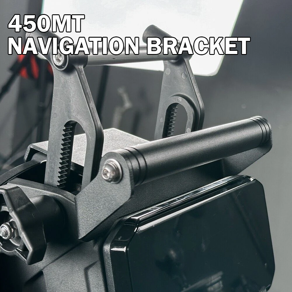 For-CFMOTO-450MT-Navigation-Bracket-GPS-Navigation-Extension-Bar-Mobile ...