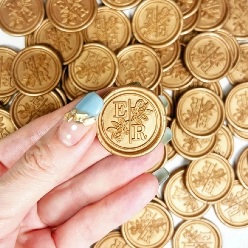 Sellos-de-cera-personalizados-para-boda-pegatinas-con-cinta ...