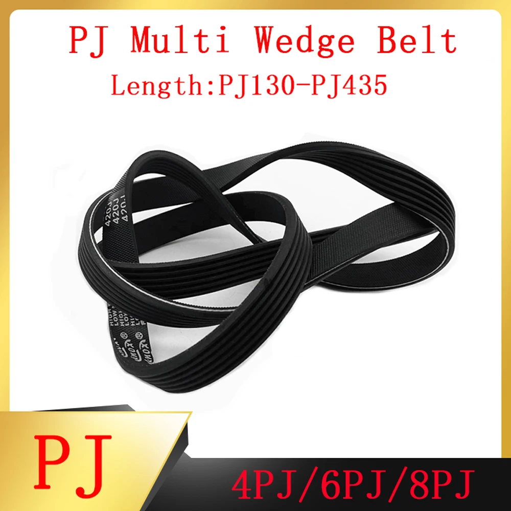 Rubber-Multi-Wedge-PJ-Type-Multi-Groove-Belt-Models-PJ130-PJ435-Multi ...