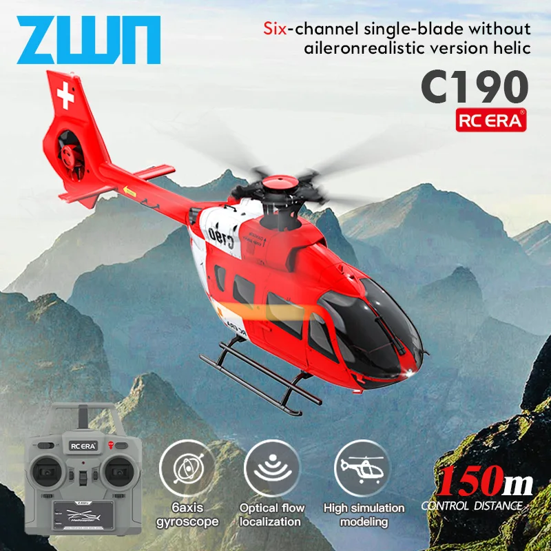 RC ERA C190 RC Helicopter 2.4G 6-Aixs Gyroscope 6CH Altitude Hold ...