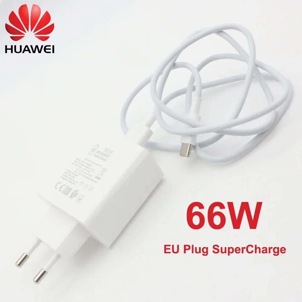 HUAWEI-66W-Original-Quick-USB-Wall-Charger-Travel-Supercharge ...
