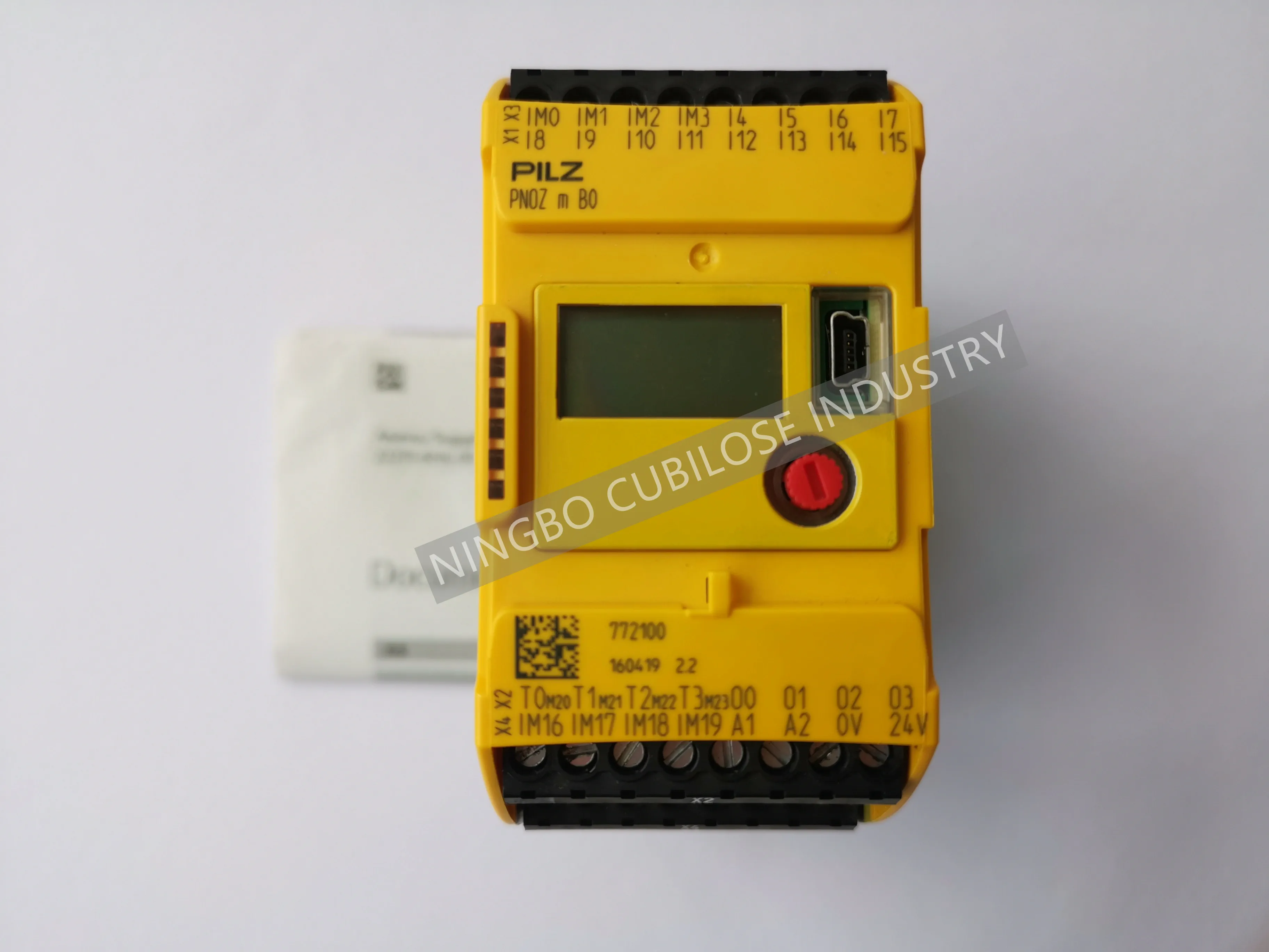 Interruptor de relé pnoz m b0 bo bd ident n ° 772100
