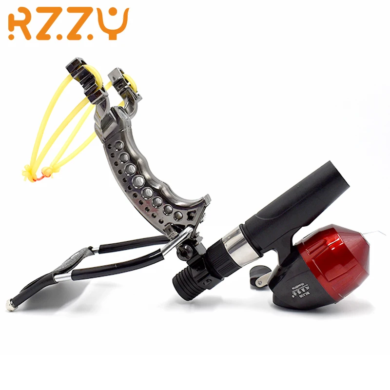 Powerful-Slingshot-Shooting-Fishing-Slingshot-Bow-and-Arrow-Shooting ...