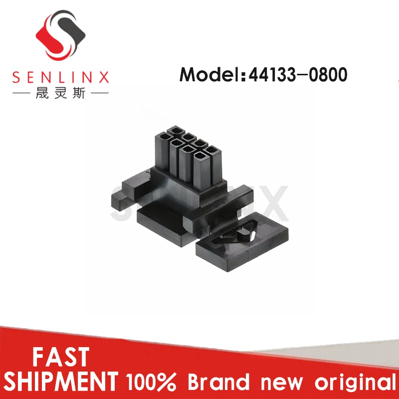 44133-0800-Brand-New-Original-8-Pin-Position-Rectangular-Connector ...