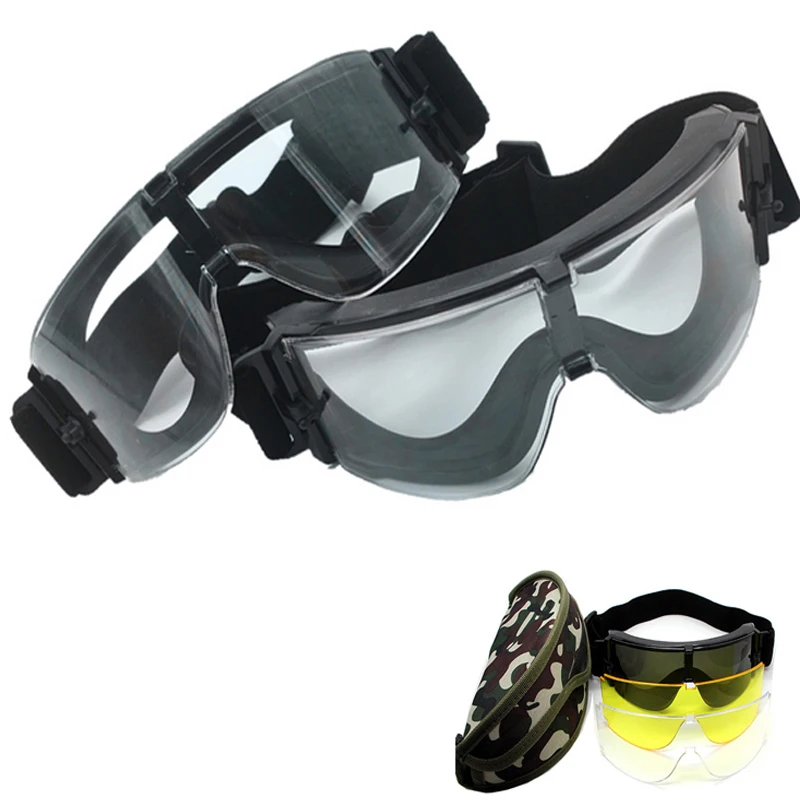 USMC-X800-Tactical-Sunglasses-Men-Outdoor-Hunting-Airsoft-Paintball ...