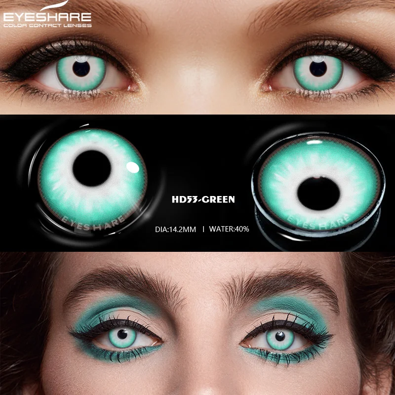 Emerald Green Eyes Contacts