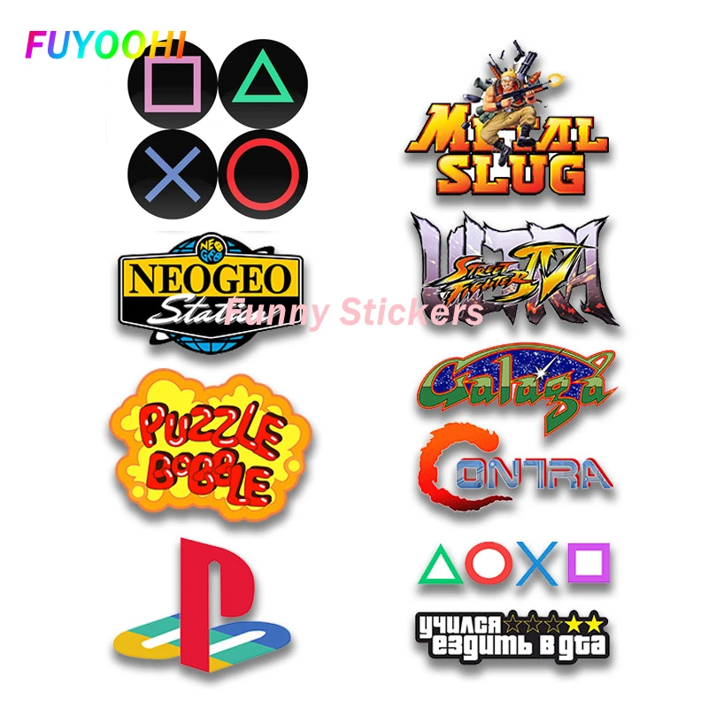 FUYOOHI Play Stickers for Game Console Space Invaders Car Stickers ...