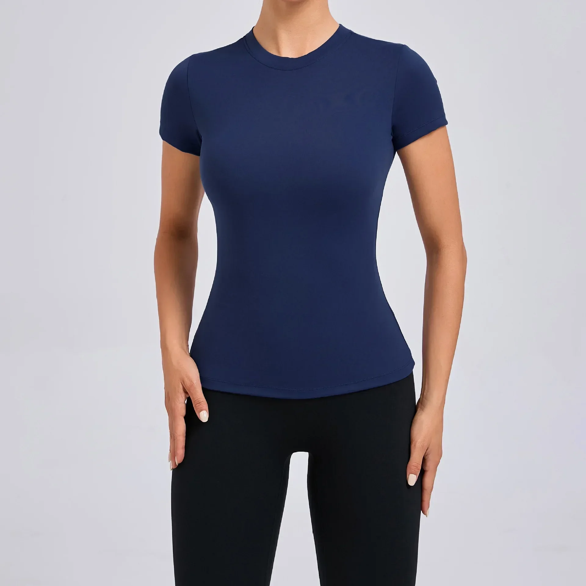 Compression Shirt Women T-shirt 2026 Sportswear Woman Gym Top Yoga ...