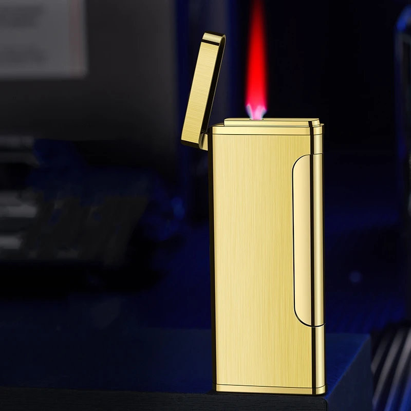 Metal-Direct-Impact-Gas-Lighter-High-Flame-Torch-Kitchen-Outdoor ...