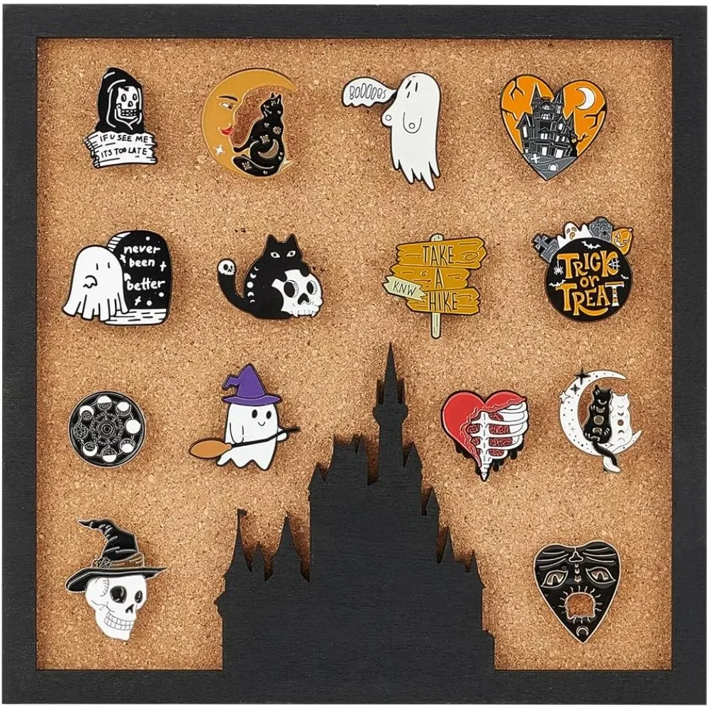 Square-Pin-Board-Cork-Board-Wall-Mounted-Cork-Board-0-8inch-Thick ...