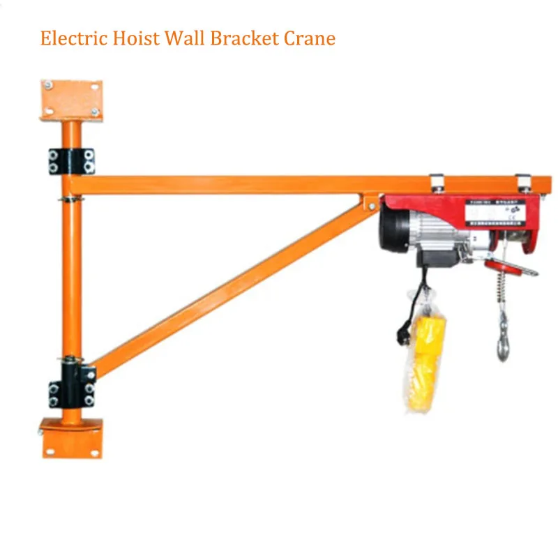 Household-Electric-Hoist-Wall-Bracket-Crane-Portable-Small-Lifting ...