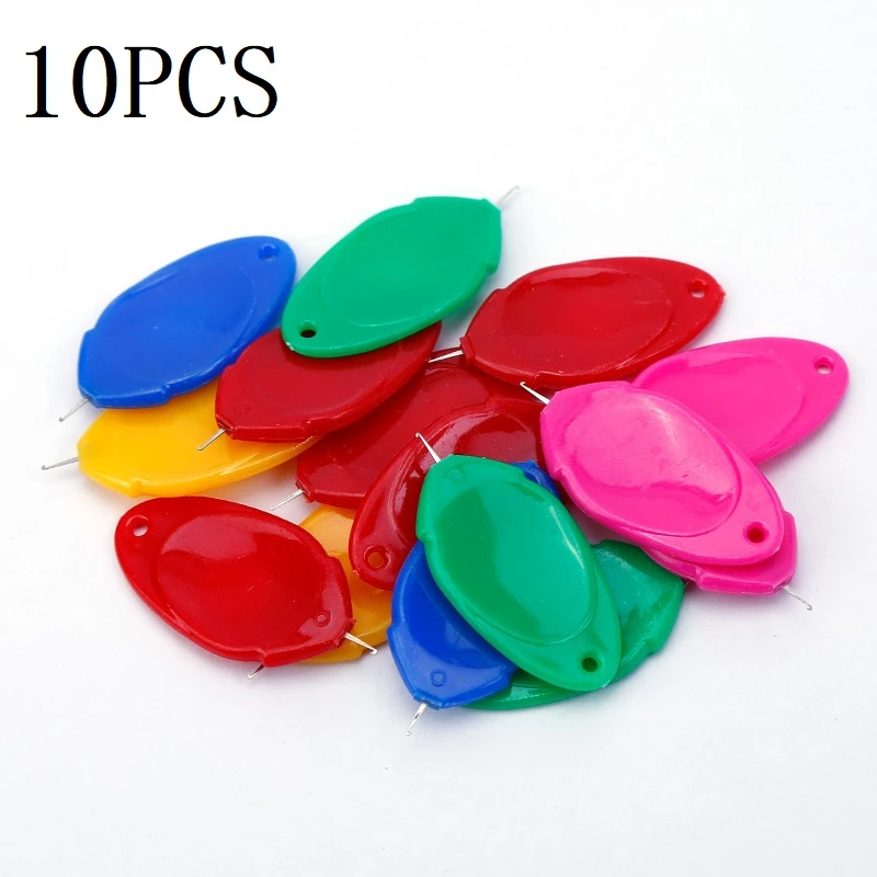 10pcs/Set Elderly Guide Needle Threader Automatic Easy Device DIY Hand ...