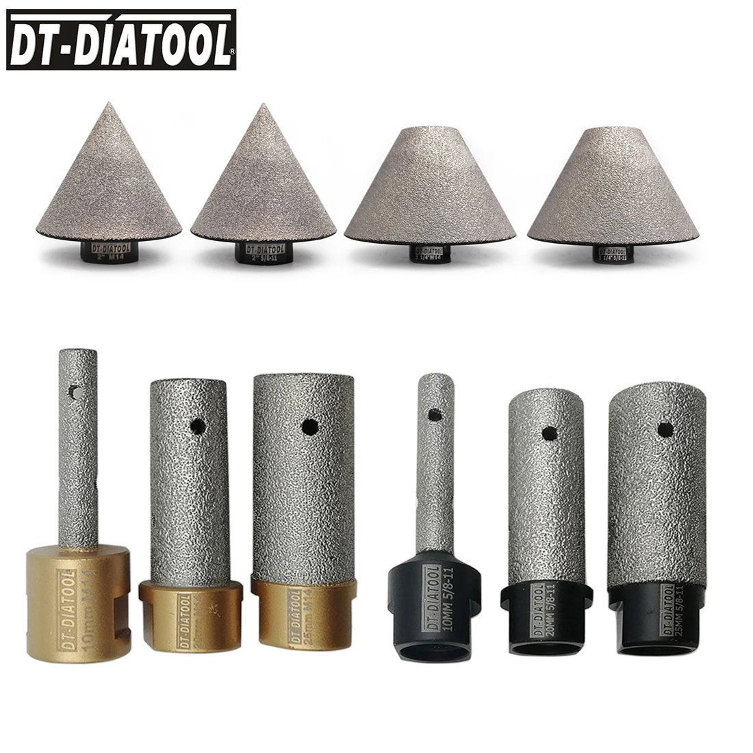 Dt-diatool 1pc Diamond Finger Bits For Tile Ceramic Pocelain Milling ...