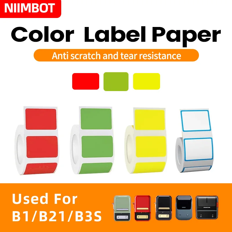 NIIMBOT-B21-B203-B3S-label-machine-printing-paper-color-label ...