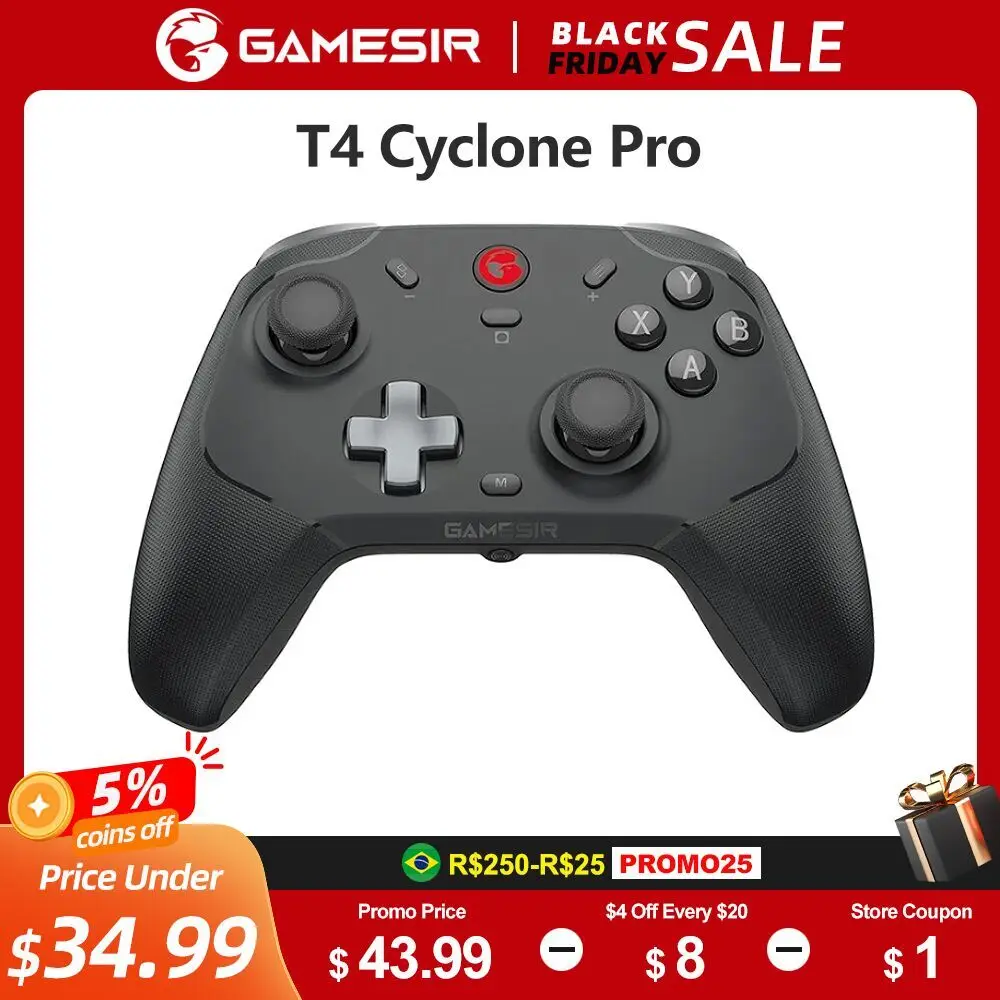 GameSir-T4-Cyclone-Pro-Wireless-Switch-Controller-Bluetooth-Gamepad ...