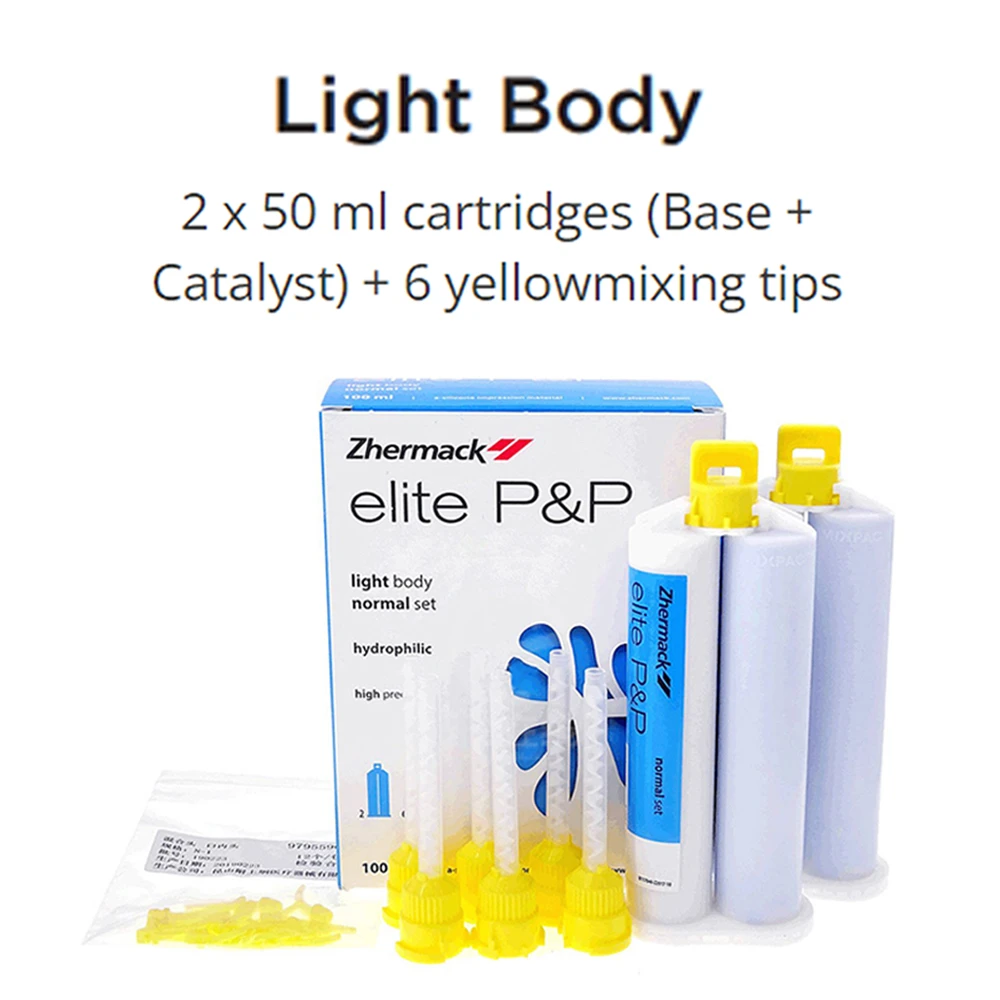 Zhermack Elite P&p Light Body Zermack Dental Impression Material A ...