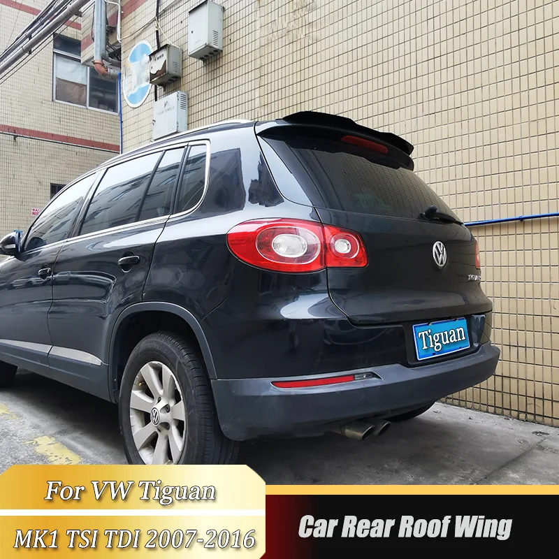 For-Volkswagen-Tiguan-MK1-TSI-TDI-2007-2016-Car-Spoiler-Rear-Roof-Lip ...
