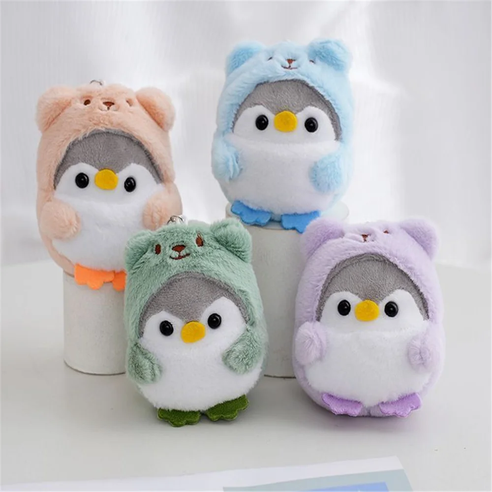 4Colors-Size-7CM-Approx-Animal-Penguin-Plush-Stuffed-TOY-Key-Chain-Gift ...
