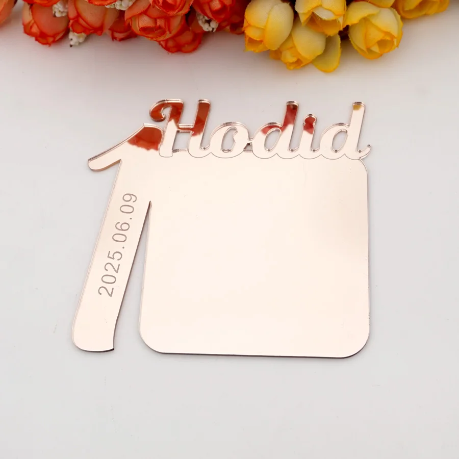 1Pcs-Custom-Age-Frame-Photo-Frame-Personalized-Acrylic-Mirror-Baptism ...