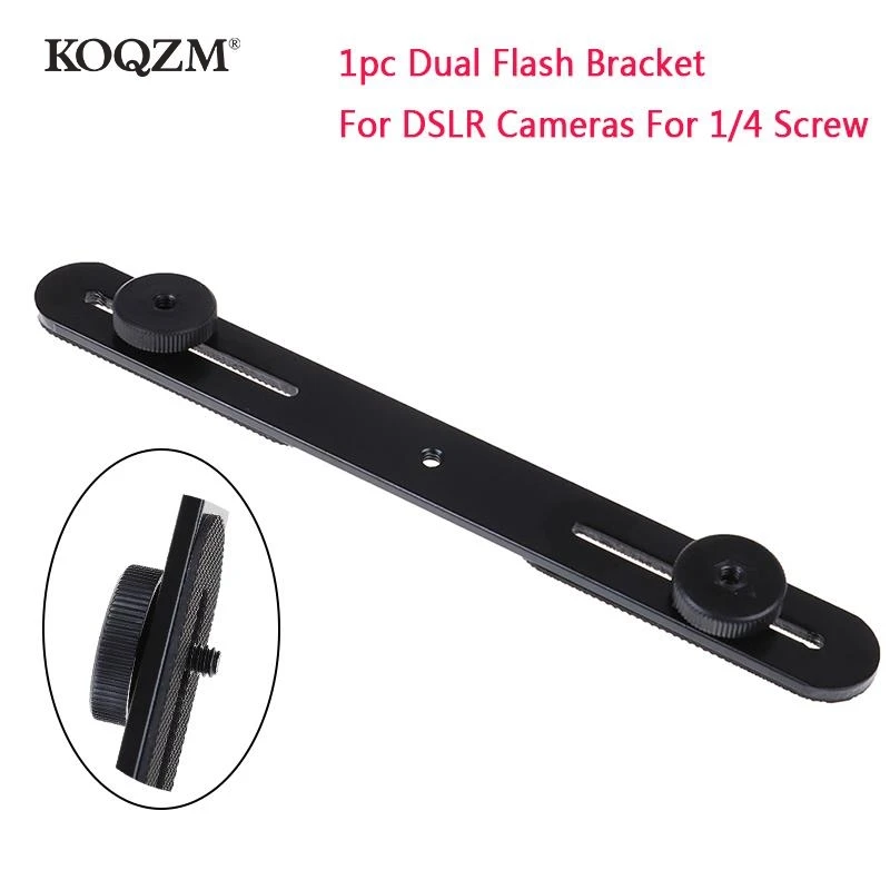Universal-Double-End-Light-Stand-Holder-Flash-Bracket-Mount-Tripod-with ...