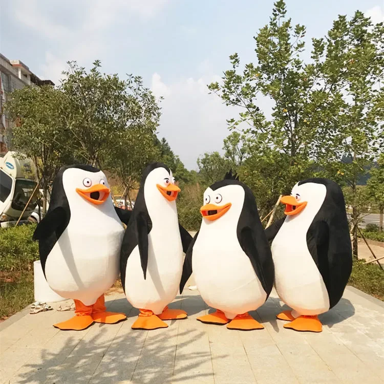 Cosplay Penguin cartoon character Mascot costume Advertising ceremony ...