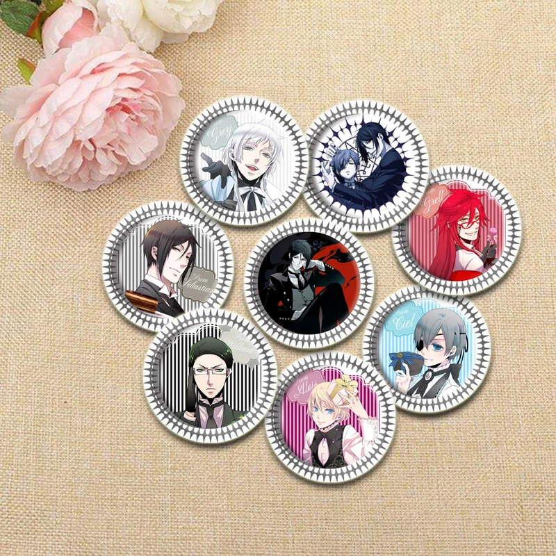 Anime-Black-Butler-Pins-Tinplate-Badge-Sebastian-Michaelis-Ciel ...
