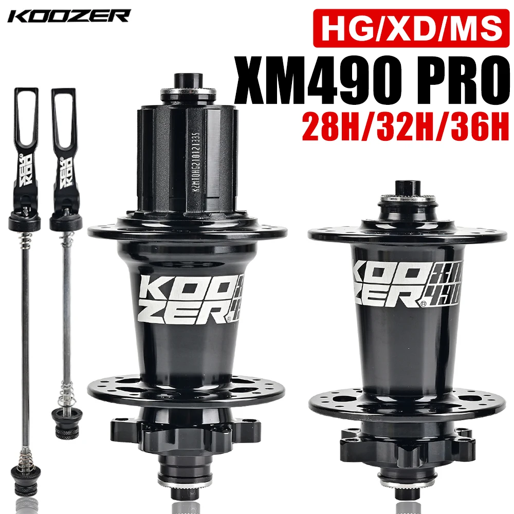 Koozer-Bicycle-Hubs-XM490-Pro-28-furos-32-furos-36-furos-Qr-Thru-eixo ...