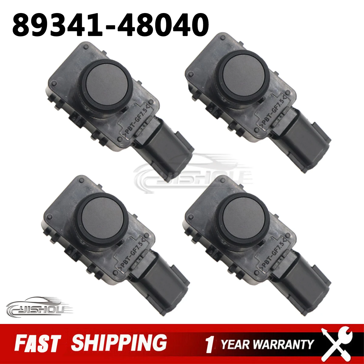Car PDC Parking Sensor Bumper Reversing Radar 89341-48040 For Toyota ...