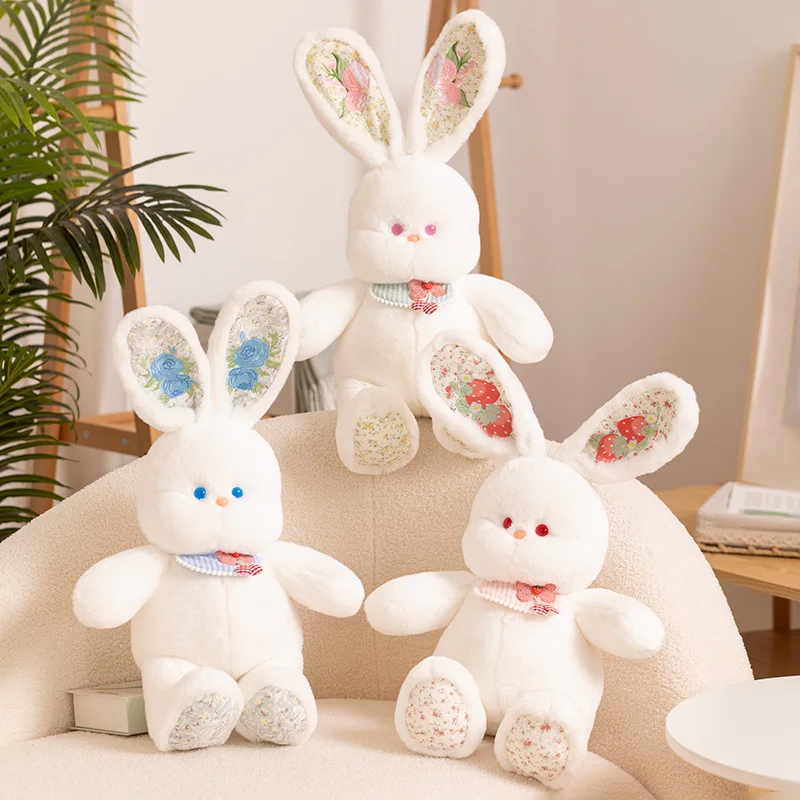 2024-New-Easter-Decoration-Rustic-Bunny-Cute-Rabbit-Plush-Toy-Stuffed ...