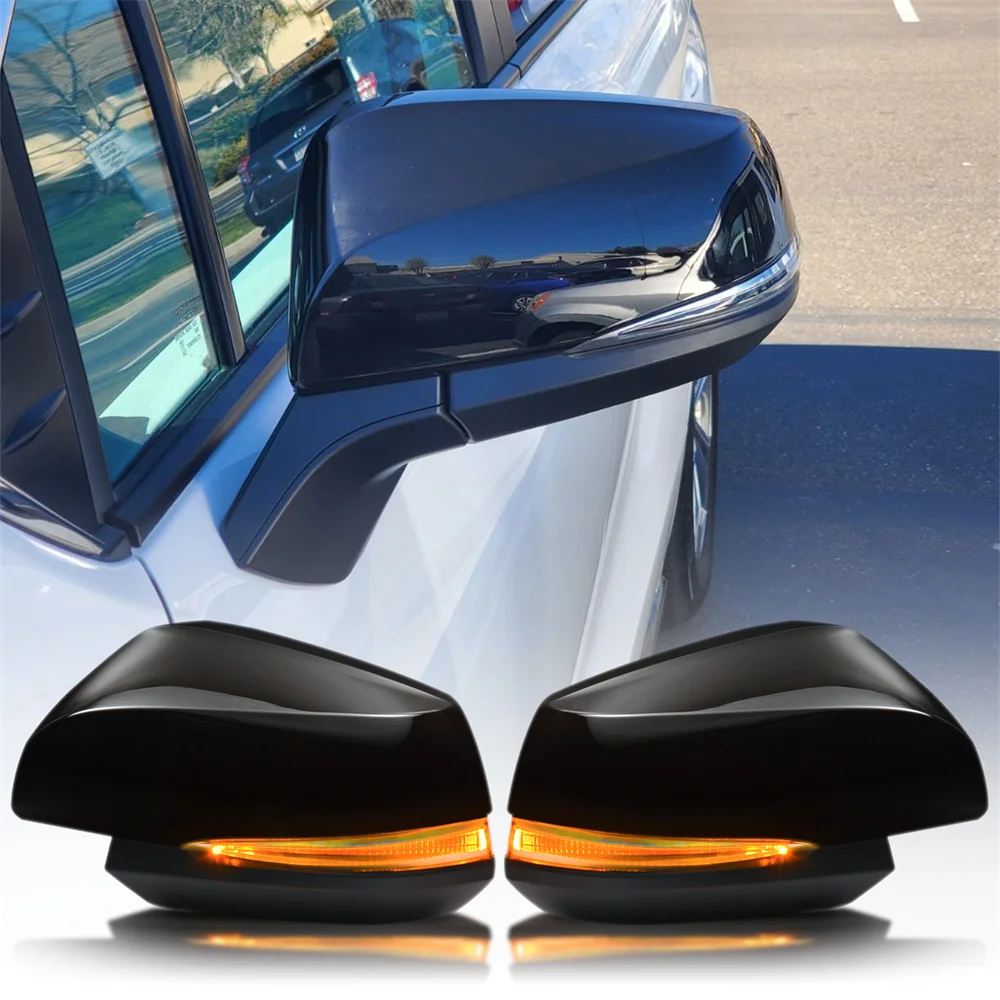 Exterior-Auto-Accessories-Fit-For-Toyota-Sienna-Led-Mirror-Cover-With ...