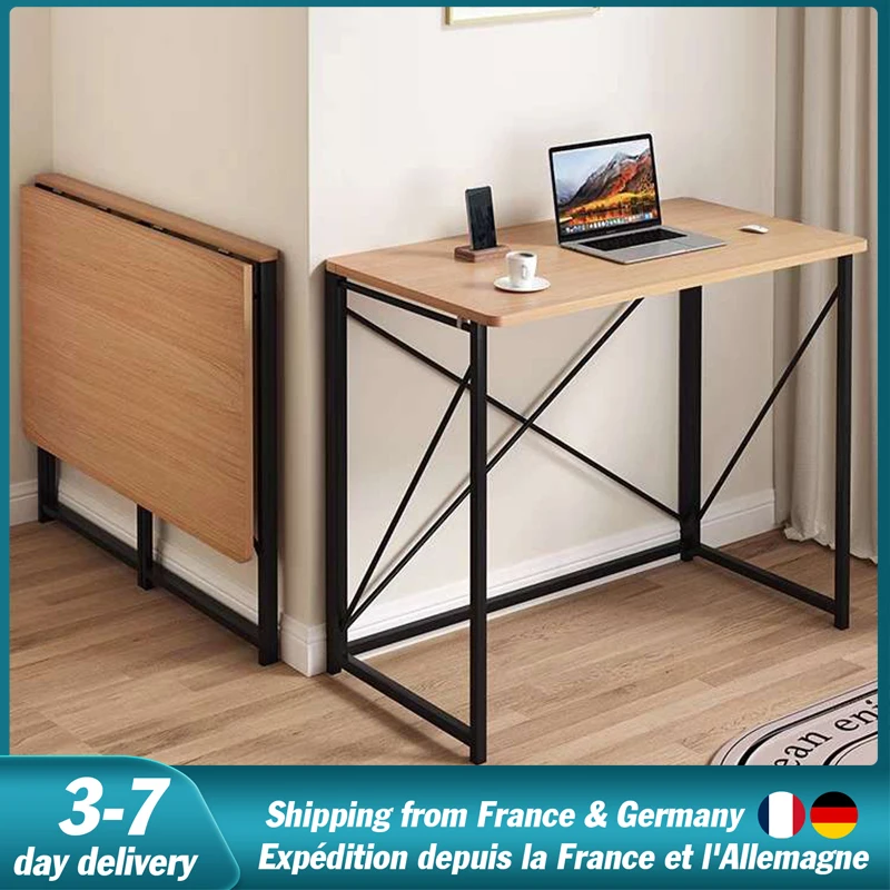 Foldable-Desk-Computer-Table-For-Home-Office-Studying-Desk-80x45x74cm ...