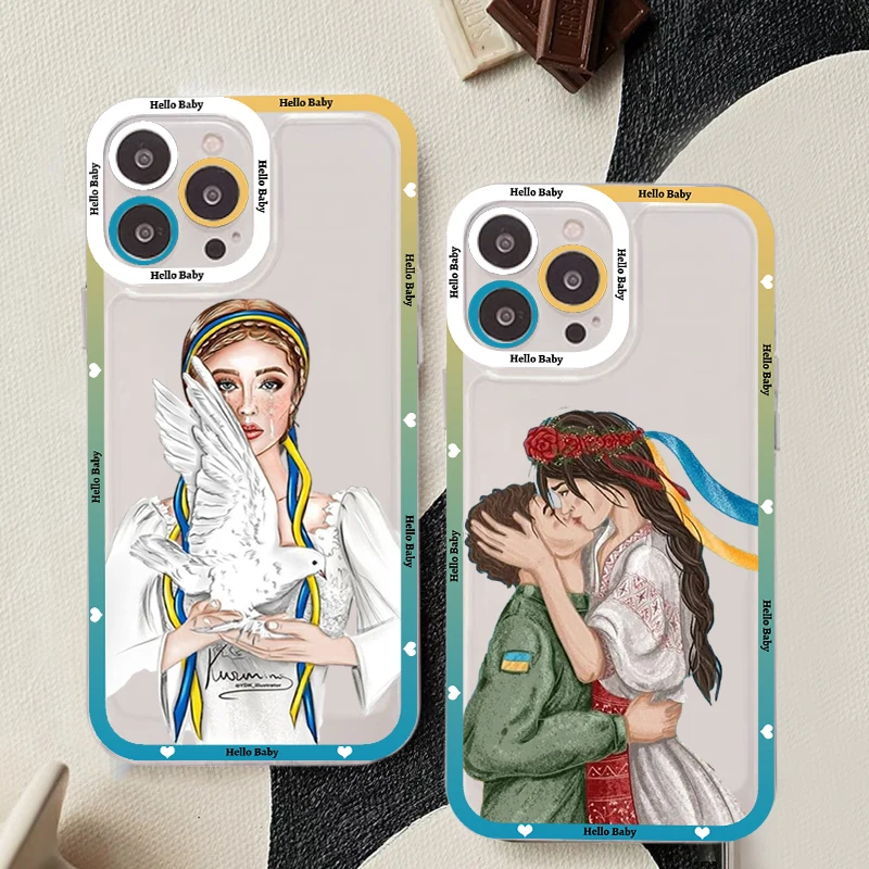 Ukraine-Ukrainian-Girl-Phone-Case-For-iPhone-15-14-11-12-13-Pro-XS-Max ...